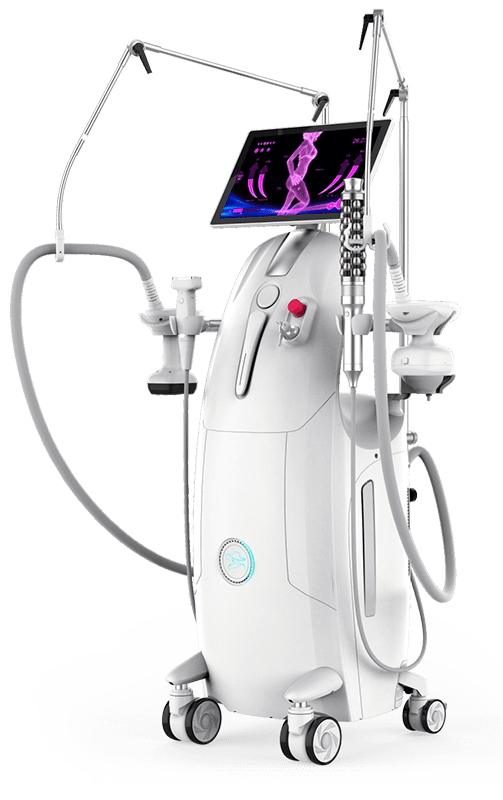 Macchina Velashape 5 In 1 Velashape Cellulite Body Contouring Before
